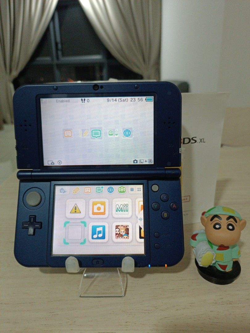Nintendo 3DS XL Mario Luigi Reshell (Modded) / Nintendo New 3DS XL Red ...
