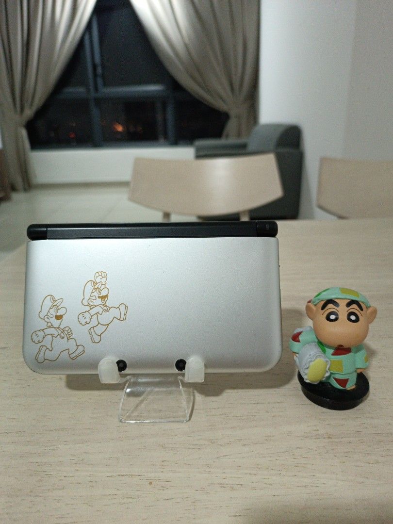 Nintendo 3DS XL Mario Luigi Reshell (Modded) / Nintendo New 3DS XL Red ...