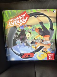 Nintendo Switch Ring Fit Adventure, Video Gaming, Video Game Consoles ...