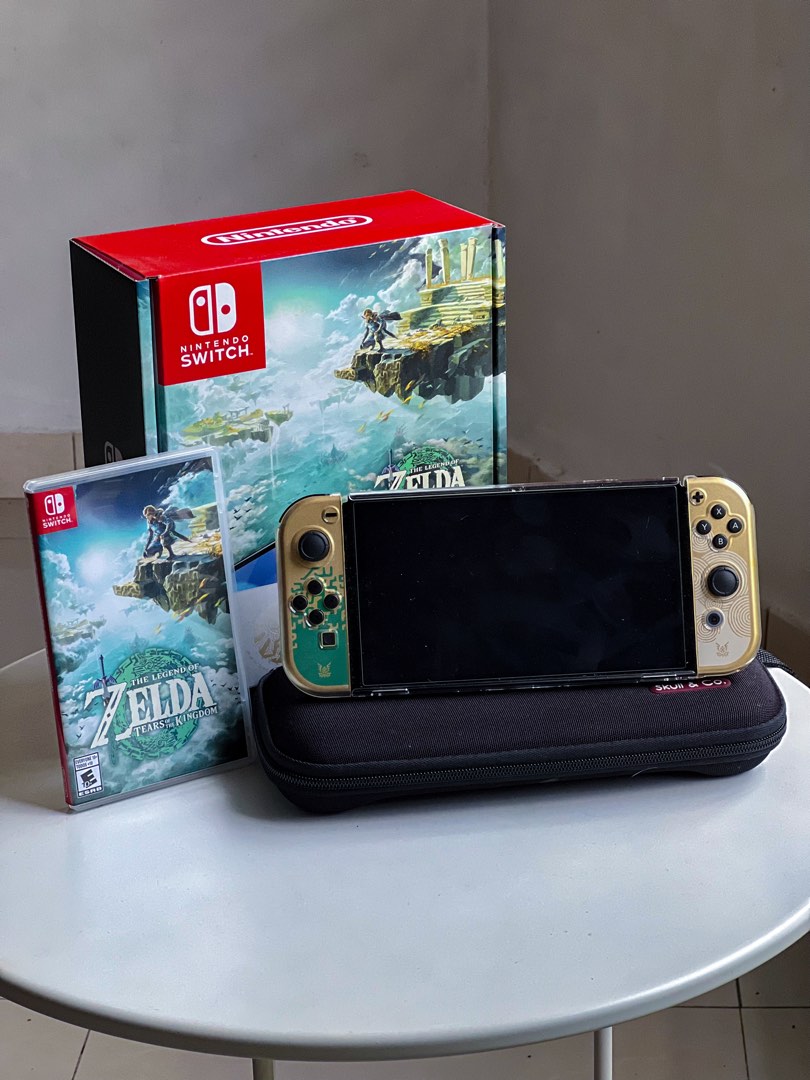 Nintendo Switch The Legend of Zelda: Tears of the Kingdom Edition Pack ...
