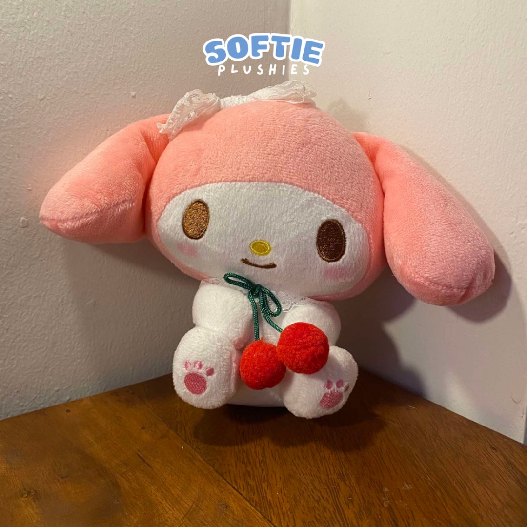 Official Sanrio MyMelody My Melody Cherry Smiley Fruit Plush Mascot ...