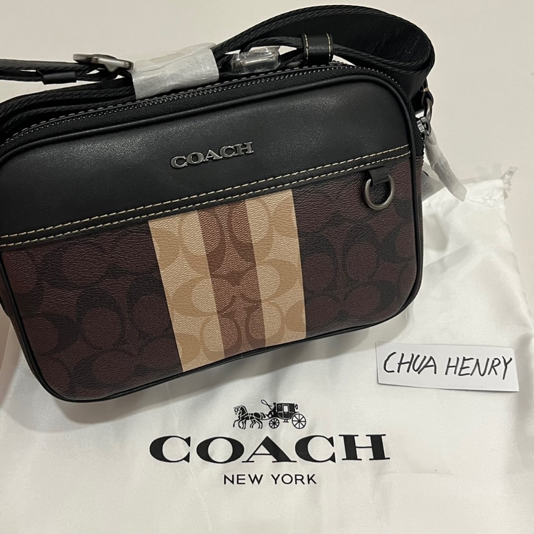 Original Coach Sling Bag, Men's Fashion, Bags, Sling Bags on Carousell