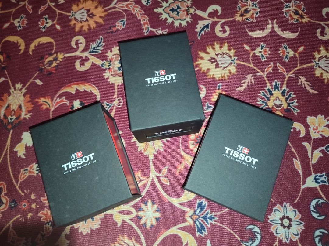 *ORIGINAL* TISSOT WATCH BOXES FOR SALE !, Luxury, Watches on Carousell