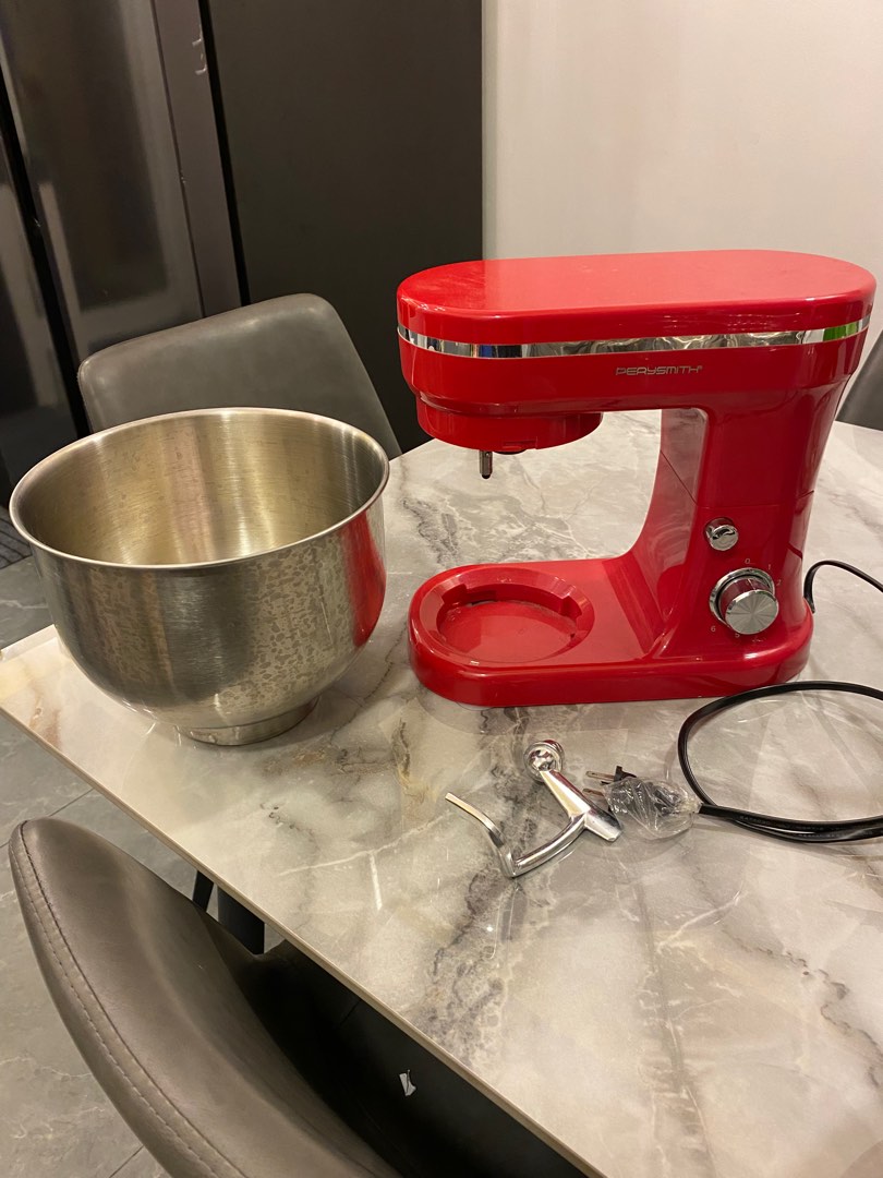 Perysmith stand mixer 5.5 L 6 speed setting, Furniture & Home Living ...