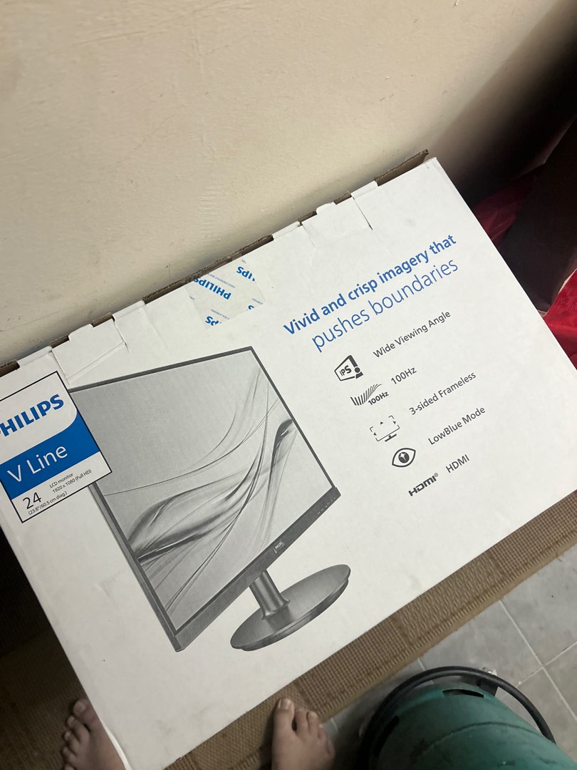 Philips 241V8B 100hz IPS Monitor, Computers & Tech, Desktops on Carousell