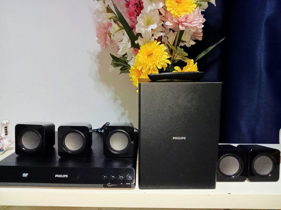 Philips 5.1 Home Theater 300W/ Powerful Sound, Audio, Soundbars ...