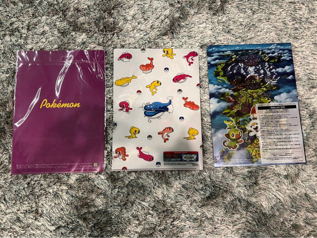 Pokemon A4 Folder, Hobbies & Toys, Collectibles & Memorabilia, Fan ...