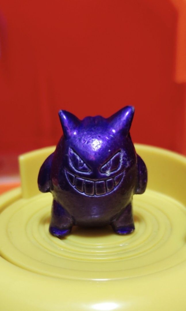 Pokemon GENGAR Violet Metal Collection Mini Figure 1" Diecast Toy Gacha ...