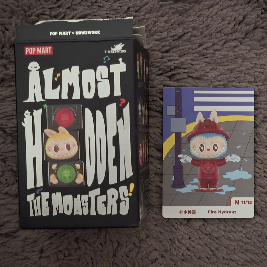 Popmart Labubu Almost hidden, Hobbies & Toys, Toys & Games on Carousell