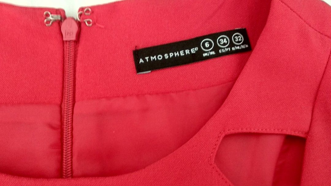 Primark Red Dinner Dress, Women's Fashion, Dresses & Sets, Dresses on ...