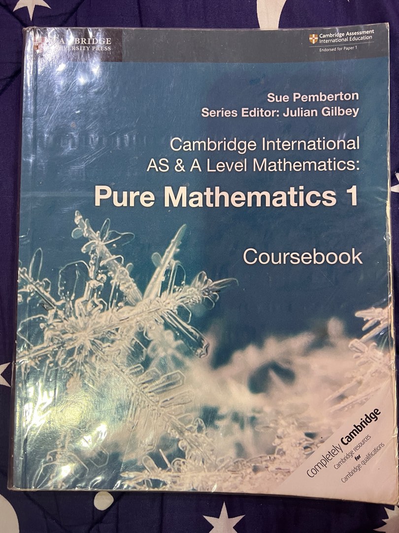 Pure Mathematics 1 Cambridge AS & A Level, Hobbies & Toys, Books ...
