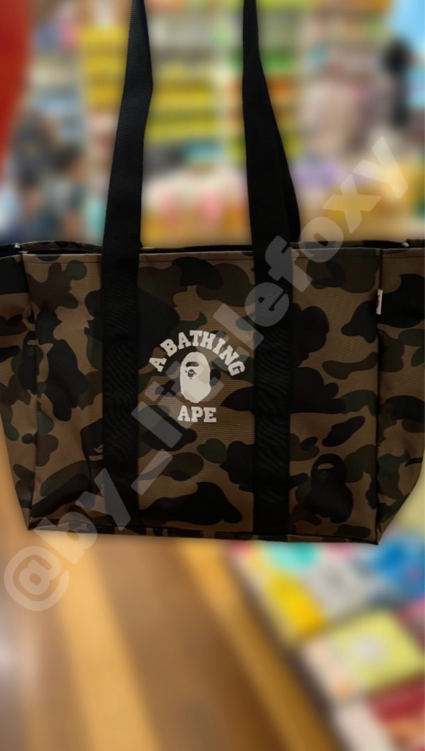 READY STOCK - A BATHING APE Tote bag With Smart Magazine Oct 2024, Women's Fashion, Bags ...