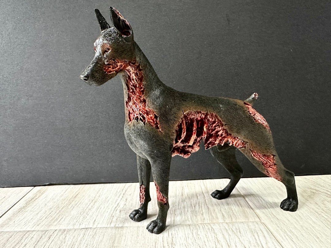 zombie doberman