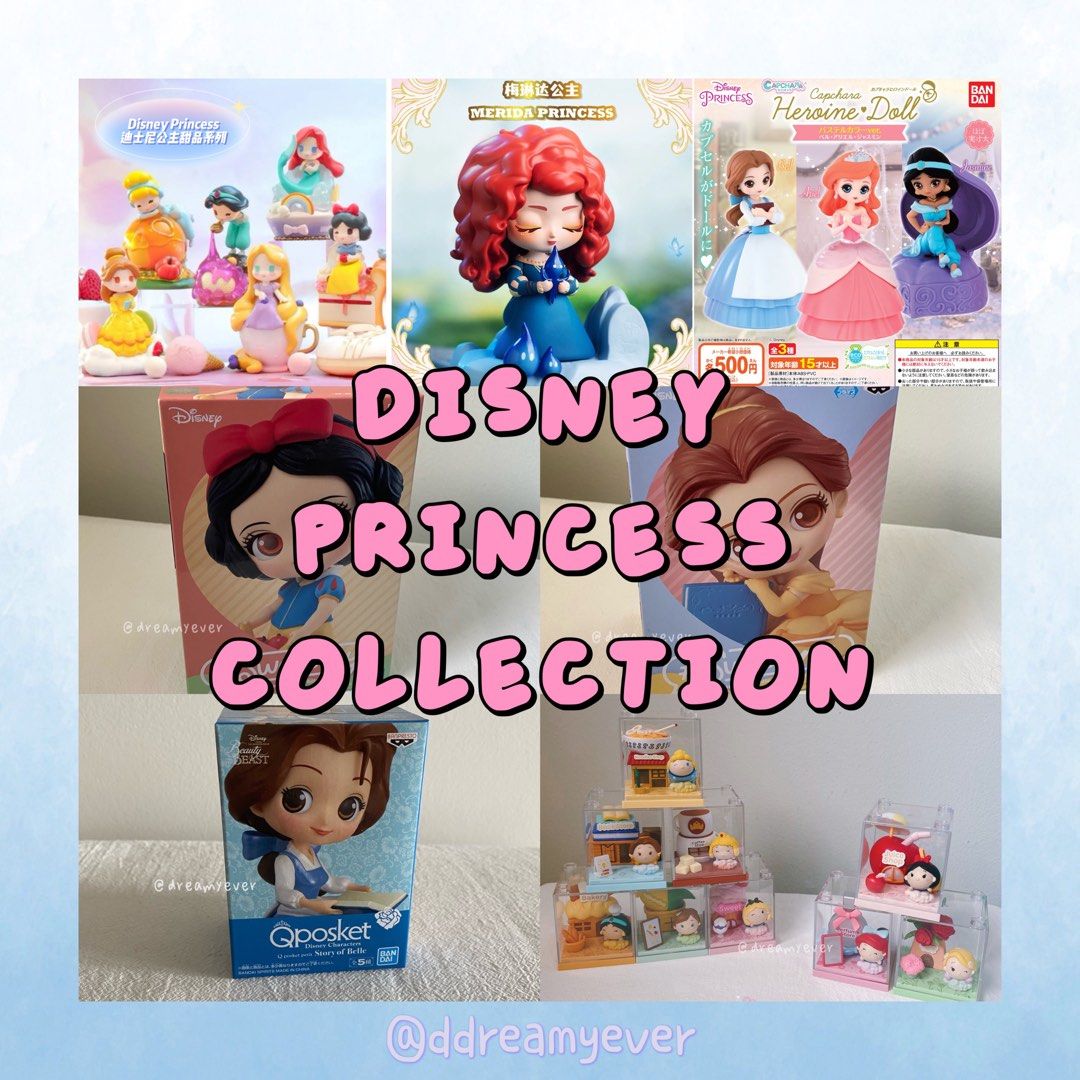 [Sales] Disney Princess Merchandise Collection Blind Box Capsule Toy ...