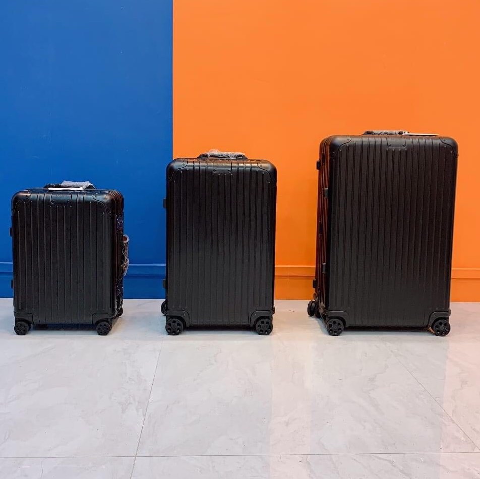 SAME DAY DELIVERY Black Aluminum Hand Carry Check in Medium Large sizes ...