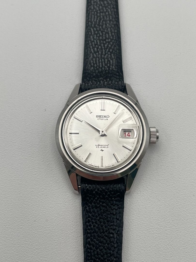 Seiko Chorus 2518-0070 Vintage Ladies Watch in Stainless Steel, Luxury ...