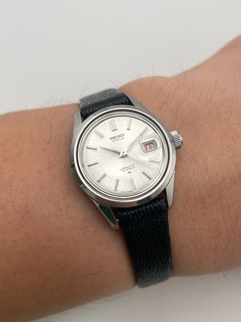 Seiko Chorus 2518-0070 Vintage Ladies Watch in Stainless Steel, Luxury ...