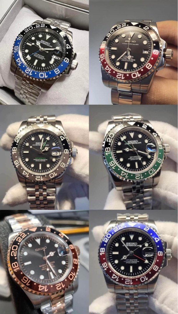 Seiko Custom/Mod/Homage watches [Built to Order], Men's Fashion, Watches & Accessories, Watches ...