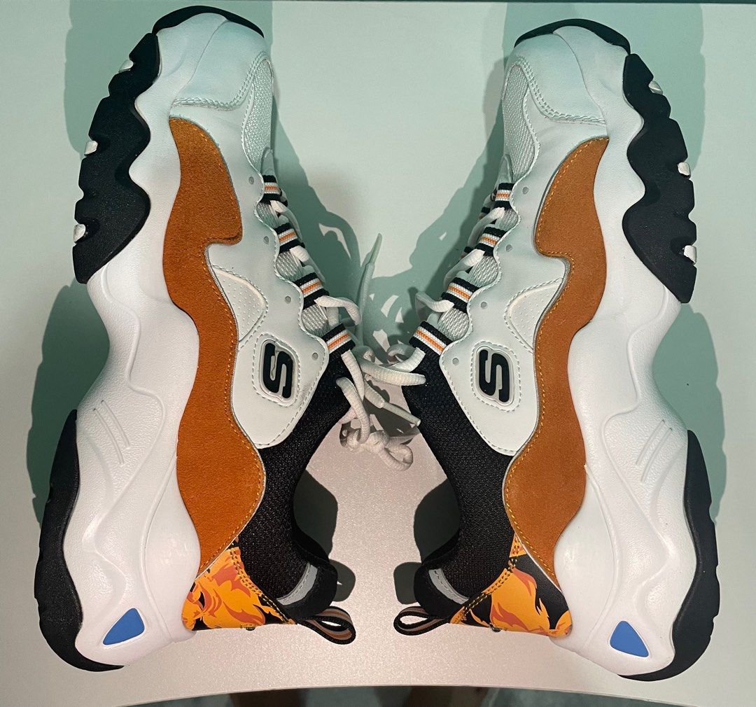 Skechers One Piece - Portgas D. Ace, Men's Fashion, Footwear, Sneakers ...
