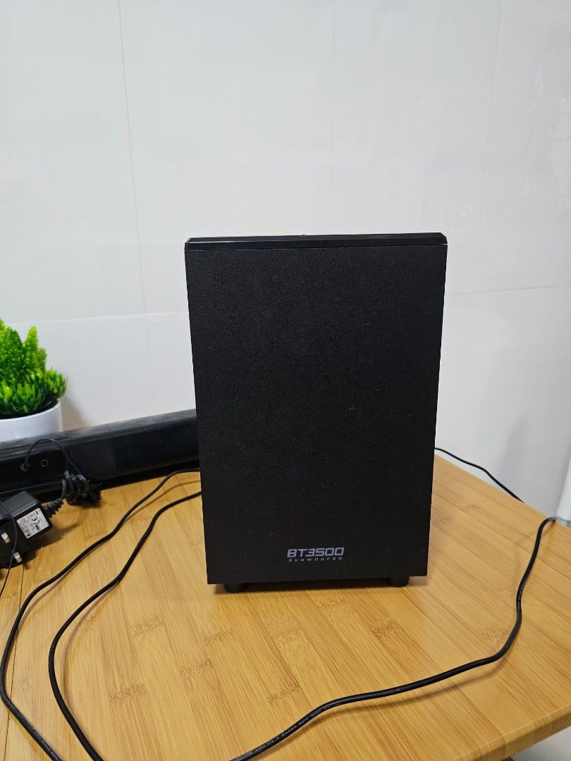 Sonic Gear SonicBar BT3500 wireless soundbar with subwoofer, Audio ...