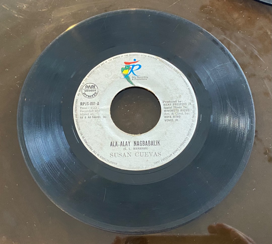 Susan Cuevas - Nang Mawala Ka / Alay-Alay Nagbabalik - OPM Original ...