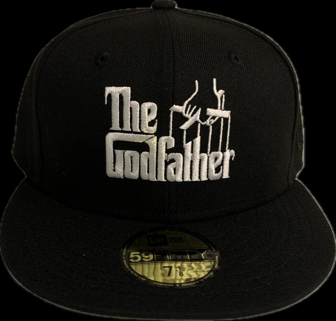 The Godfather New Era Black 59Fifty Fitted Hat- 1972 American Epic ...