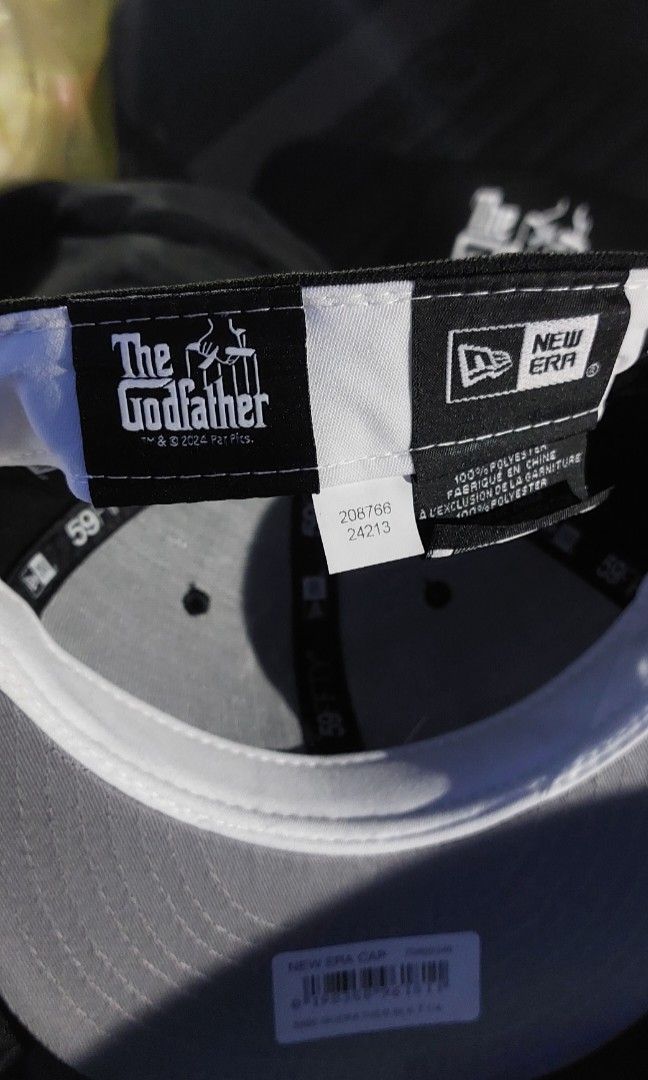 The Godfather New Era Black 59Fifty Fitted Hat- 1972 American Epic ...