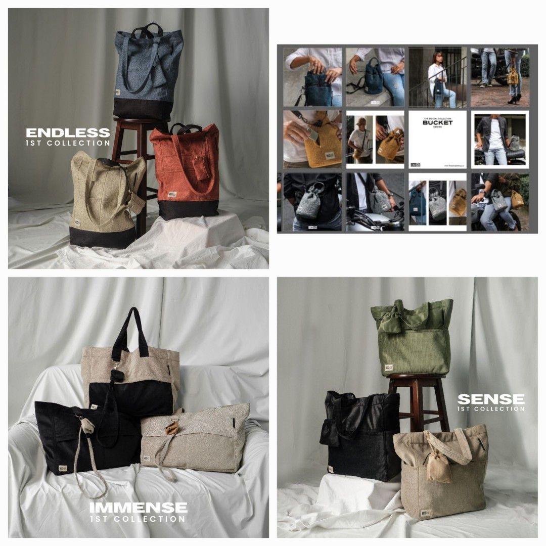 The People Bag BUCKET Tote Bag - Color based on Availability, Women's ...