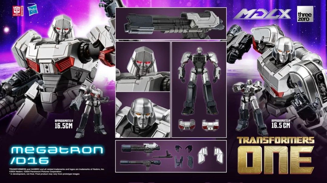 Threezero Transformers OneOptimus Prime Orion Pax Megatron D16 ...