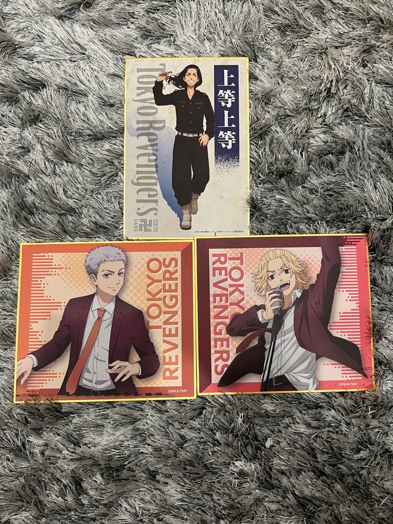 Tokyo Revengers Shikishi, Hobbies & Toys, Collectibles & Memorabilia ...