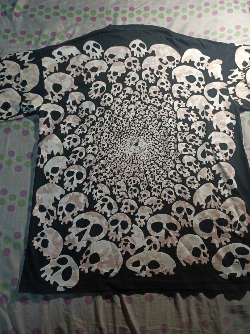 Travis Scott Skull Pile Inspired, Men's Fashion, Tops & Sets, Tshirts ...