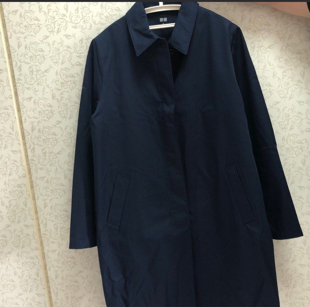 UNIQLO Women Trench Coat, Women's Fashion, Coats, Jackets and Outerwear ...