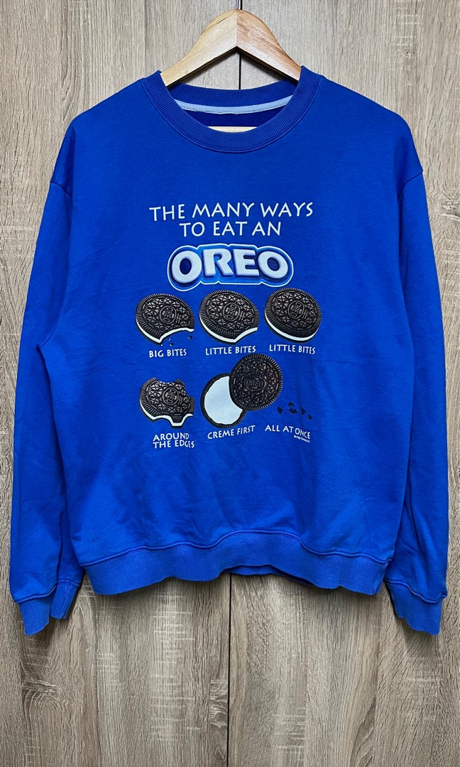 Vintage 1988 Oreo Crew Neck, Men's Fashion, Coats, Jackets and ...