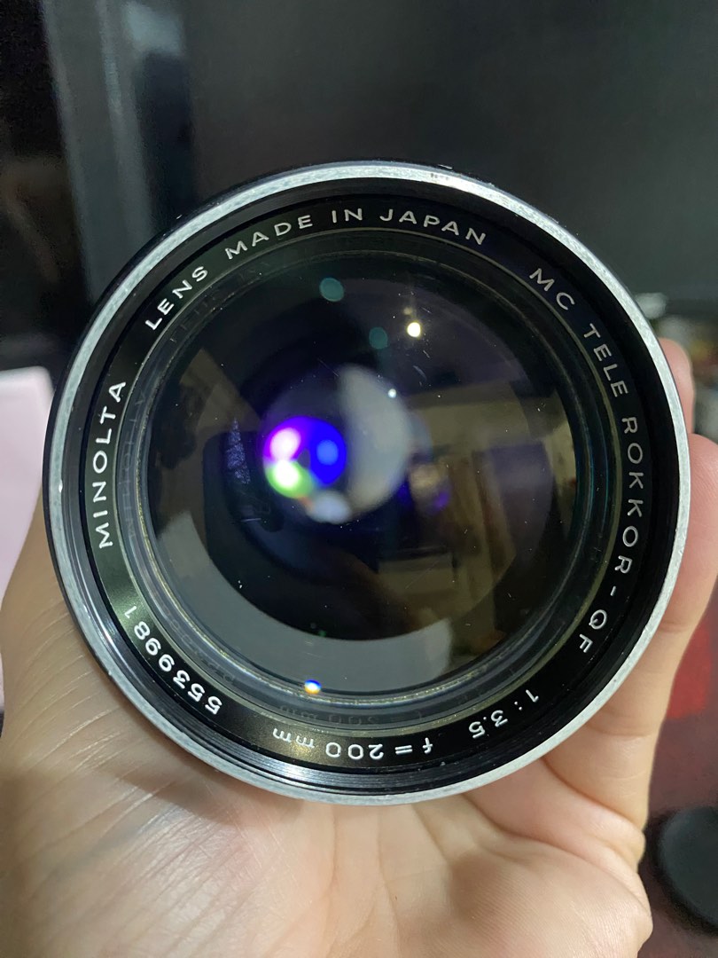 Vintage Manual Lens: Minolta MC Tele Rokkor - QF 200mm f3.5 ...