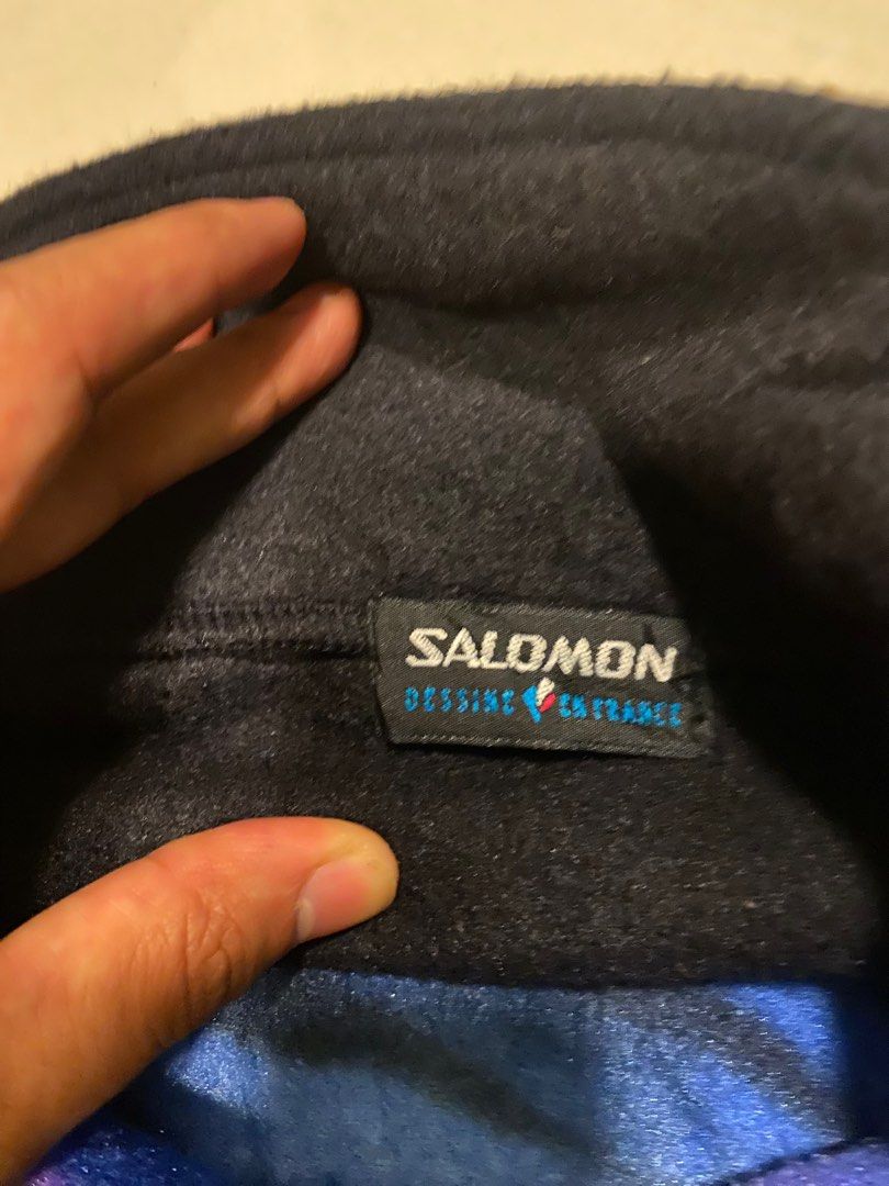 Vintage Saloman Jacket Fleece, Men's Fashion, Coats, Jackets and ...