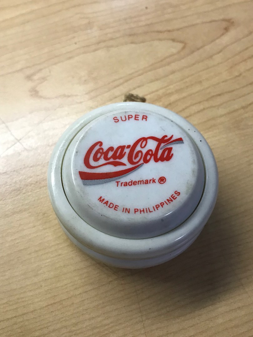 Vintage White Coca-Cola Yo Yo Yo-Yo, Hobbies & Toys, Memorabilia ...