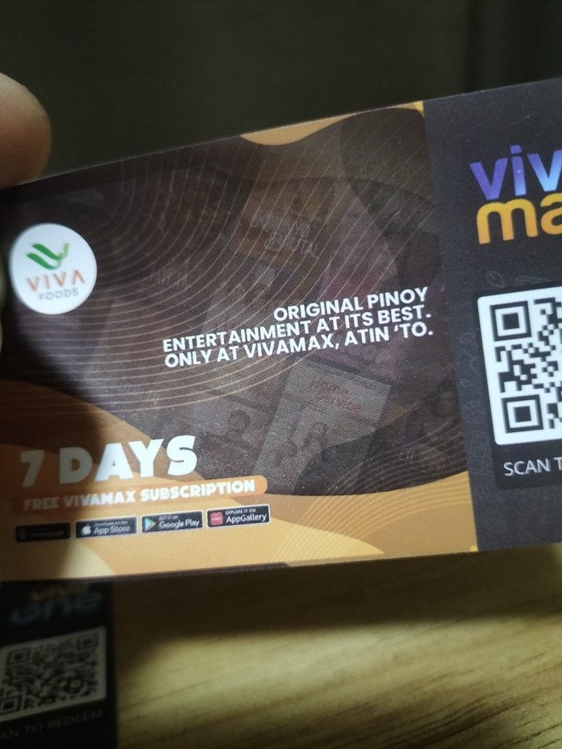 VIVAMAX 7 days subscription, TV & Home Appliances, TV & Entertainment ...