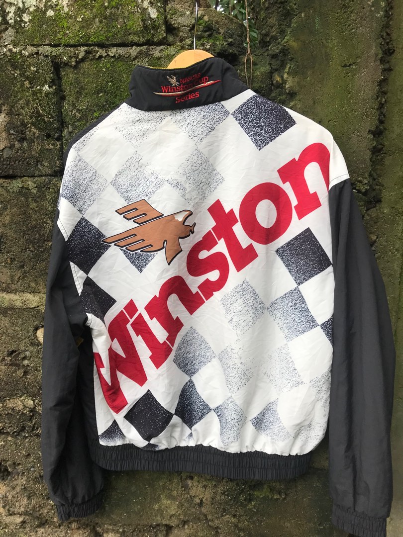 VTG Winston cup series NASCAR racing jacket, Men's Fashion, Coats ...