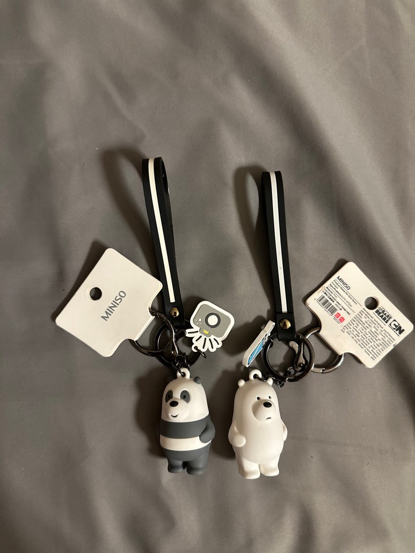We Bare Bears Keychain, Hobbies & Toys, Memorabilia & Collectibles, Fan ...
