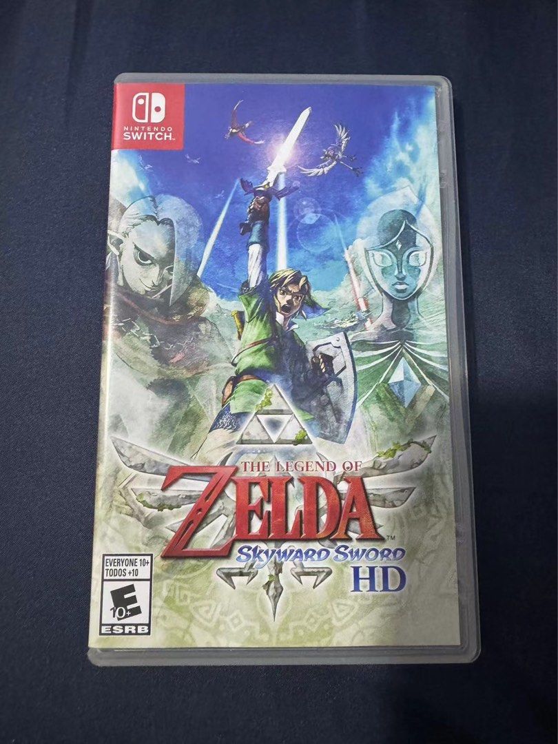 Zelda Sky Ward Sword, Video Gaming, Video Games, Nintendo on Carousell