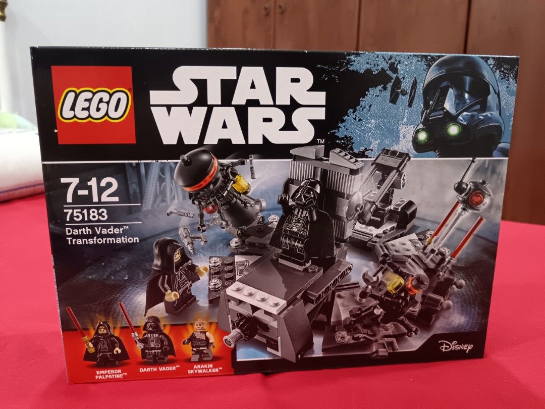 75183 LEGO STAR WARS "DARTH VADER TRANSFORMATION", Hobbies & Toys, Toys ...