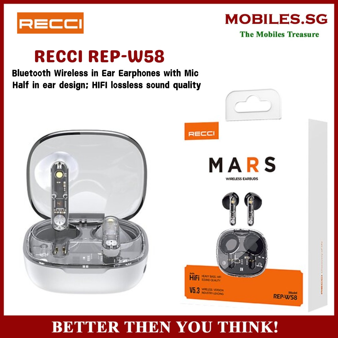 || RECCI REP-W58 Mars Series Wireless Earbuds || Store pickup & Doorstep Delivery ||, Audio ...