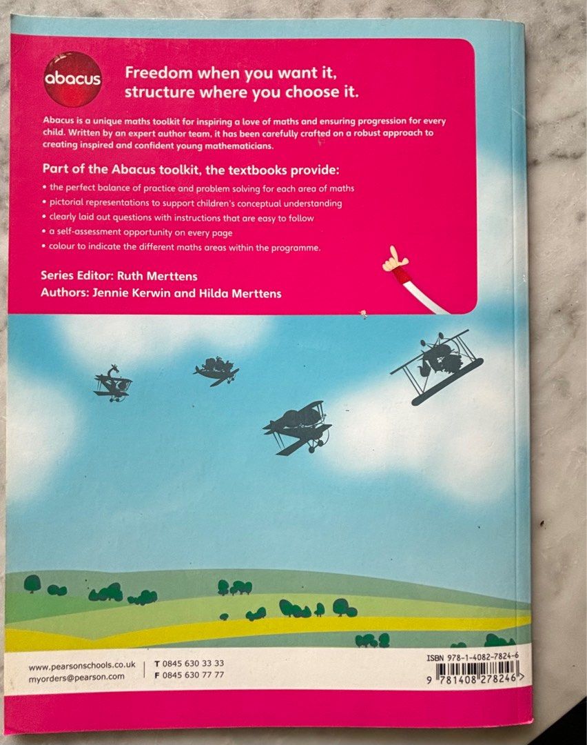 Abacus Pearson Year 2 Textbook, Hobbies & Toys, Books & Magazines ...