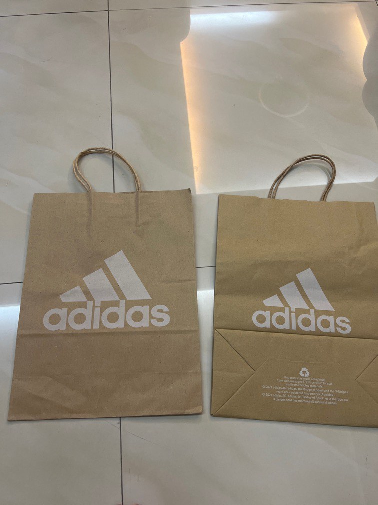 Adidas paper bag, Hobbies & Toys, Collectibles & Memorabilia, Fan ...