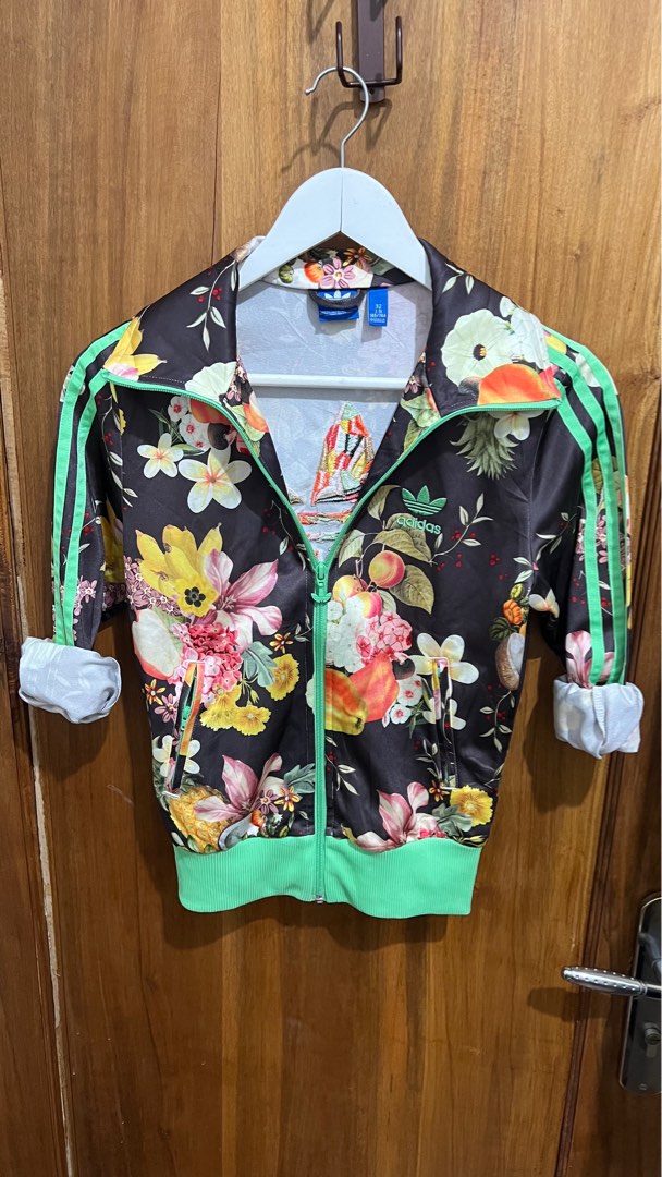Adidas x adidas x farm rio fruit bowl firebird track jacket, Fesyen ...