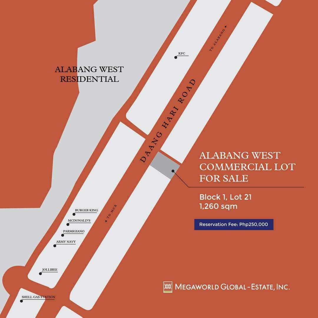 👉Alabang West Prime Commercial Lot in front of Army Navy and KFC in ...