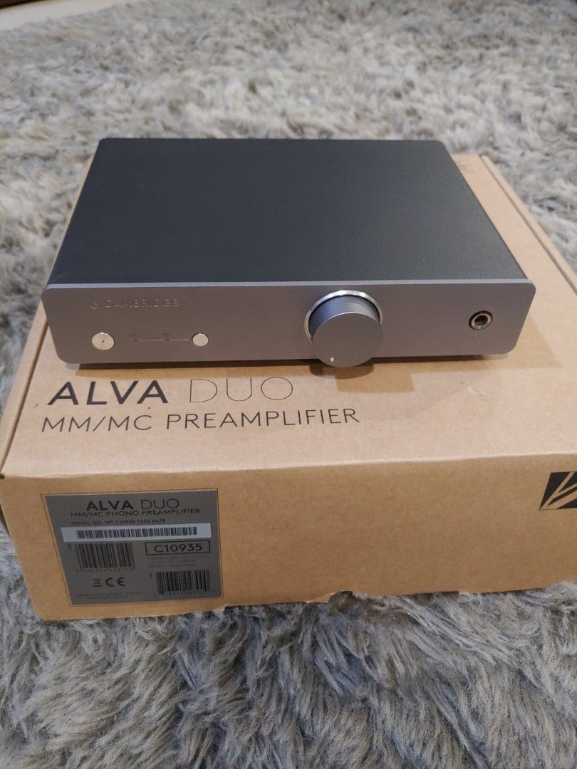 Alva Duo MM/ MC Moving Coil & Moving Magnet Phono Preamp with ...