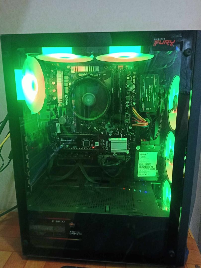 AMD Ryzen 7 Pro 4750G Desktop Gaming Set, Computers & Tech, Desktops on ...