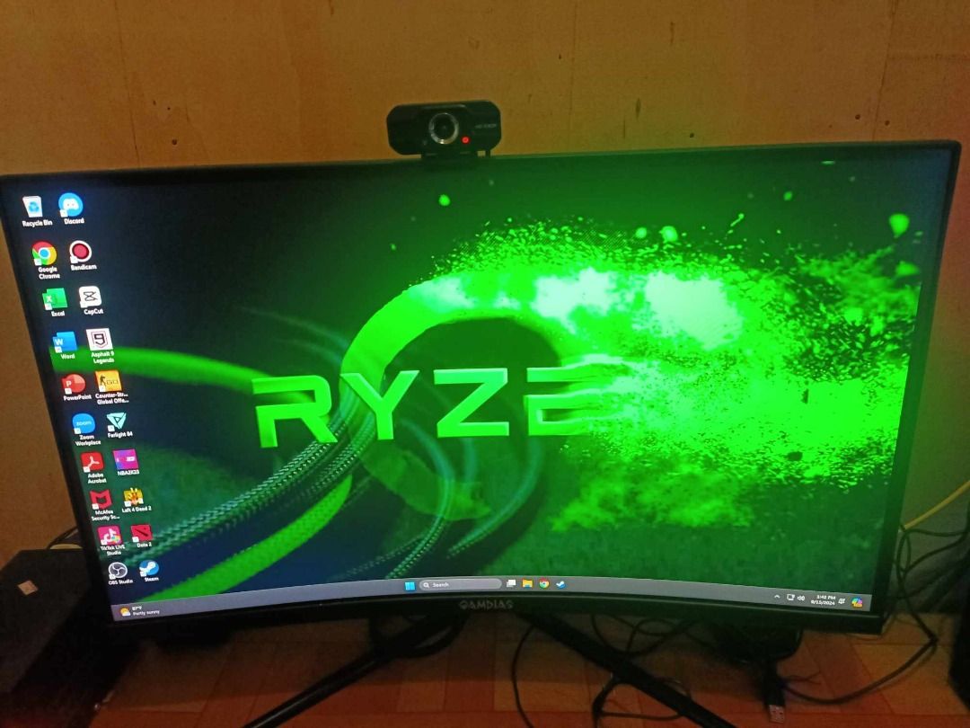 AMD Ryzen 7 Pro 4750G Desktop Gaming Set, Computers & Tech, Desktops on ...