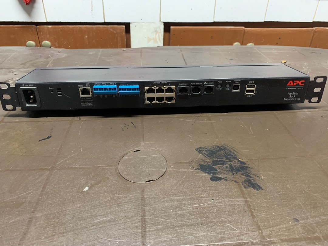 Apc Netbotz Rack Monitor 450 Furniture And Home Living Security And Locks Security Systems And Cctv